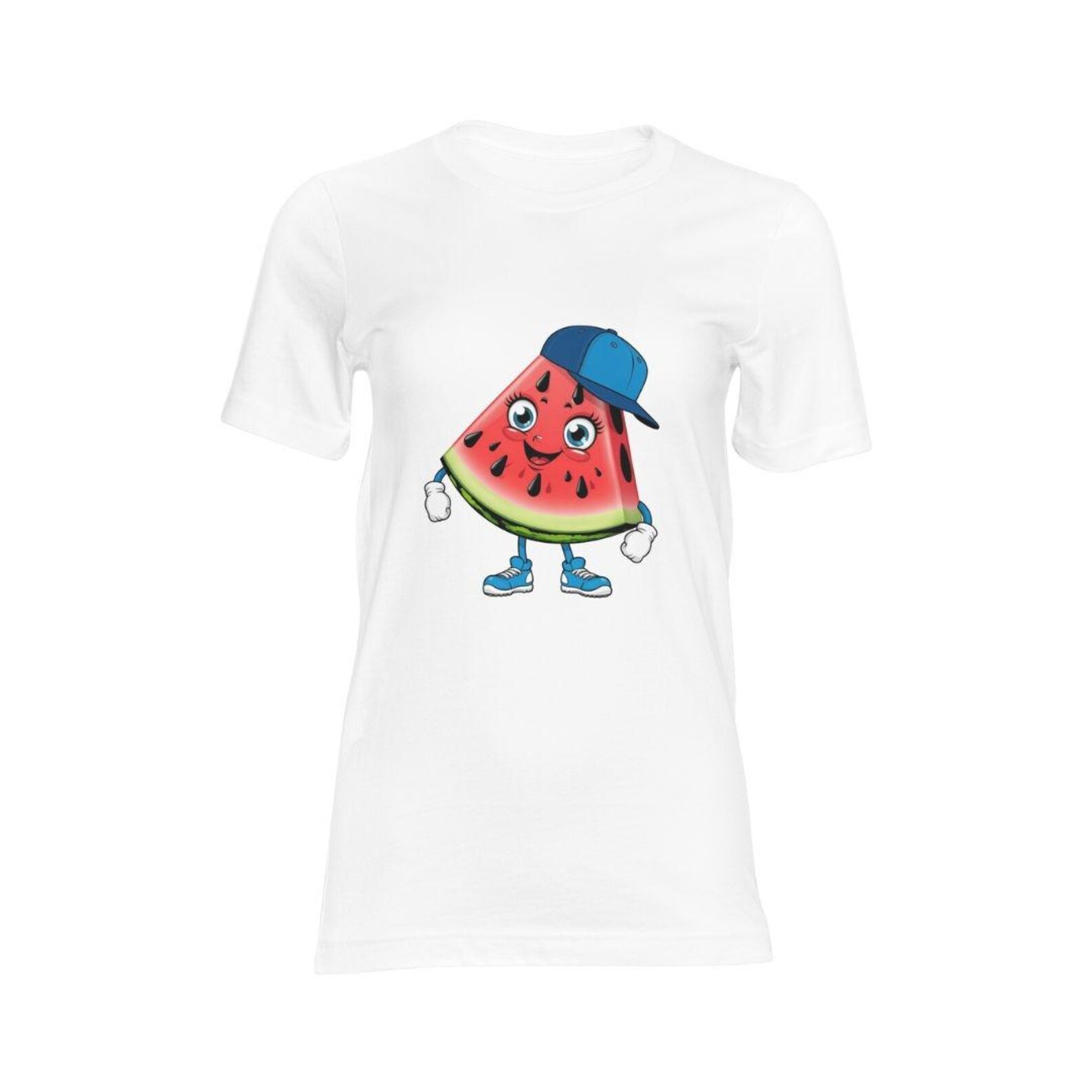 Cute Chibi Watermelon Fruit Vector Bundle - 8 Adorable Character ...