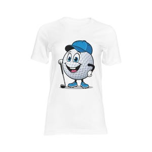 Chibi Golf Cartoon Vector Art Cartoon Mascot - 8 Playful Character ...