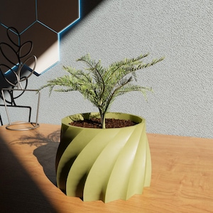 Planter Pot STL 3D Print File V.1, Digital Download for 3D Printing ...