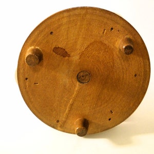 Antique 19th Century Sewing Thread Spool Holder Pin Cushion Caddy ...