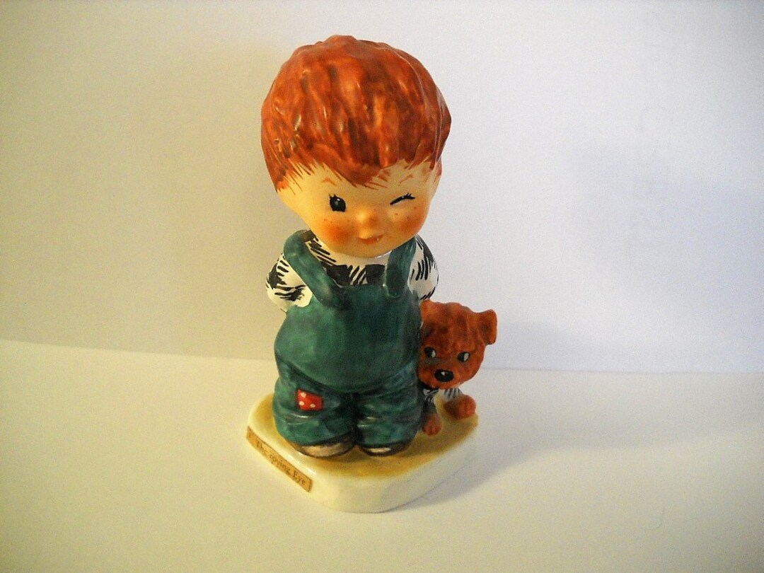 Vintage Goebel Red Heads by Charlot Byj the Roving Eye Figurine 1957 ...
