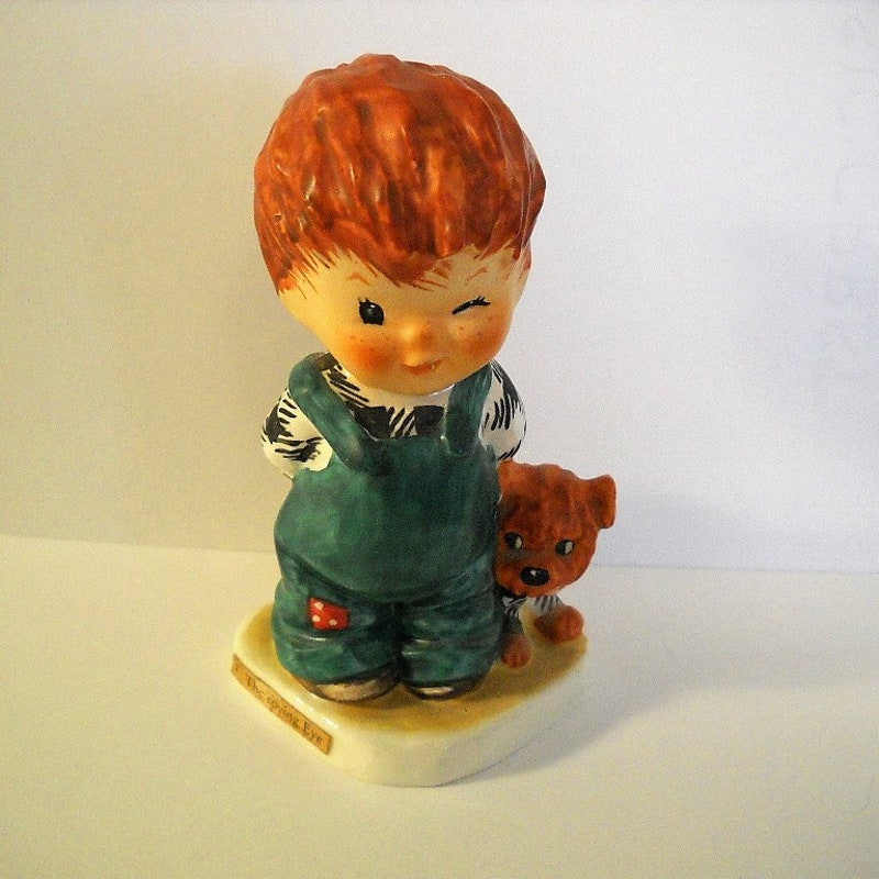Goebel Red Head Figurine - Etsy