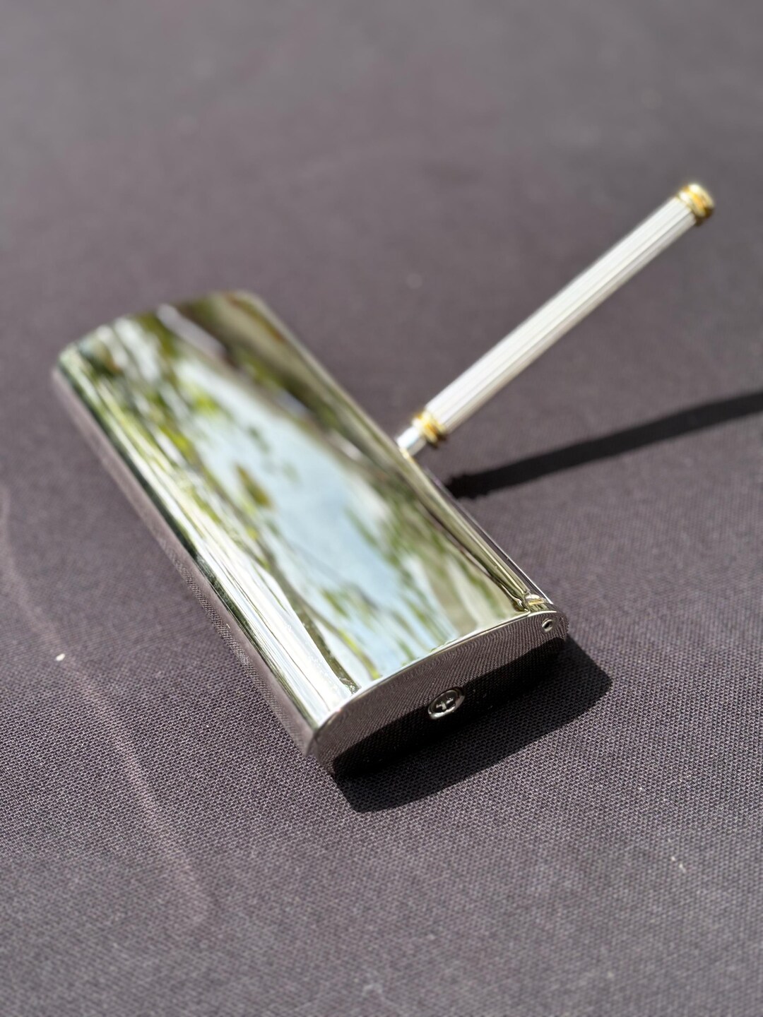 Vintage Manual Silver-plated Metal Crumb Sweeper – Art Deco – Antique ...