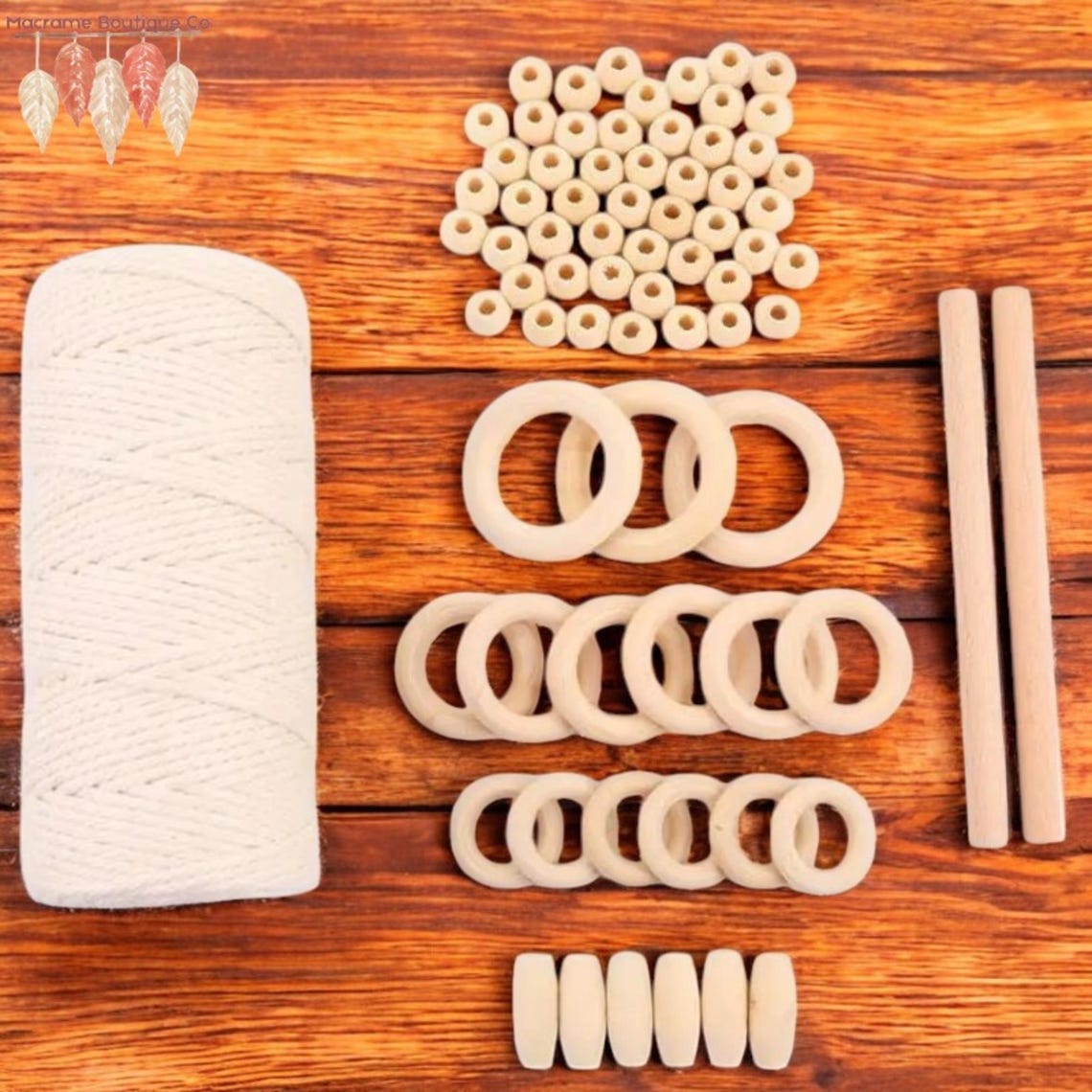 DIY Macrame Kit for Beginners | Craft Your Wall Hanging E Rustic Art | Complete Supplies ...