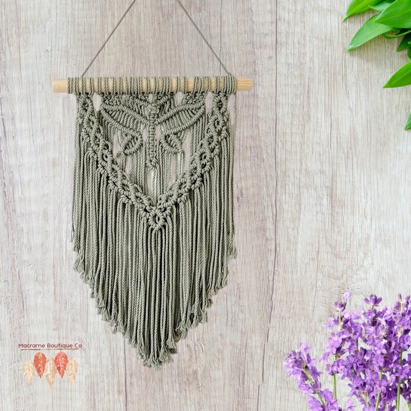 Makramee wandbehang - Etsy.de