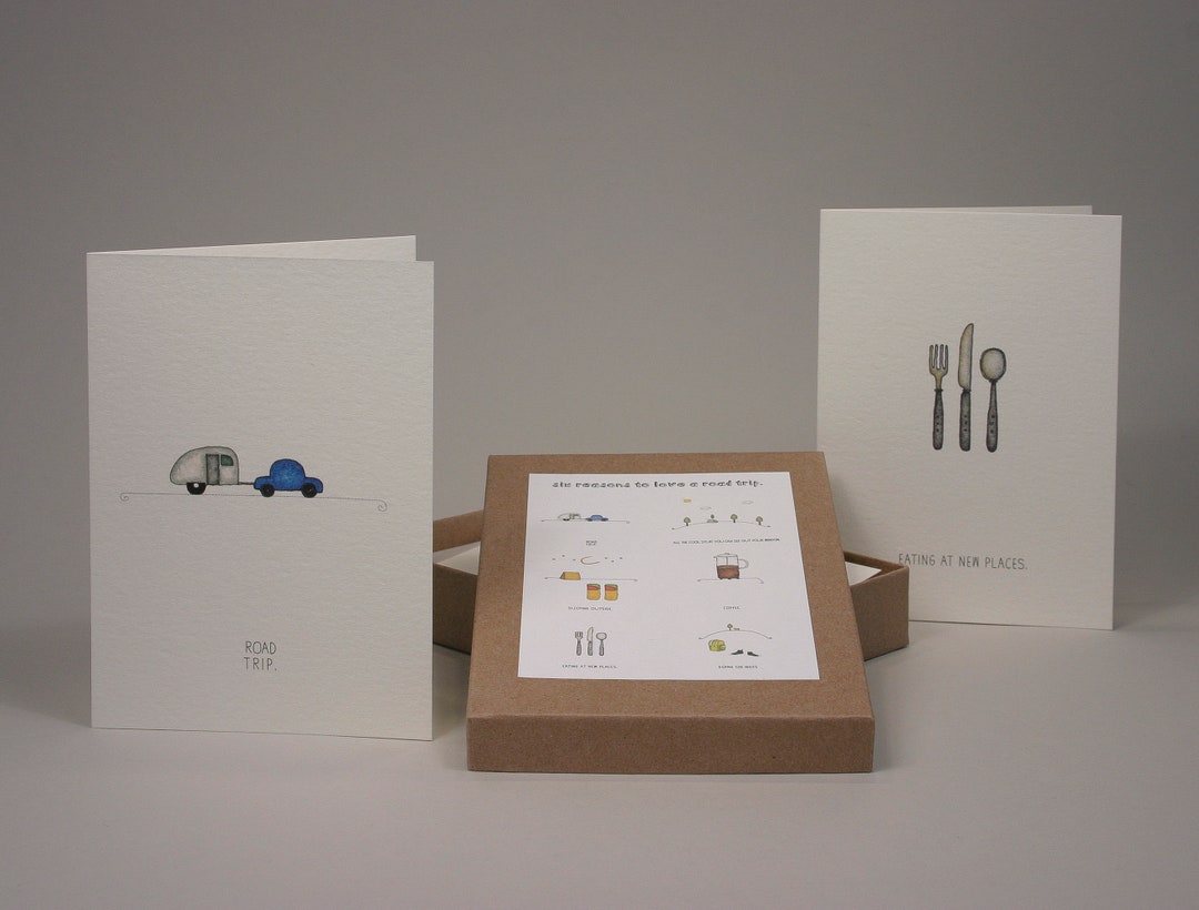 Road Trip Cards Boxed Set. - Etsy