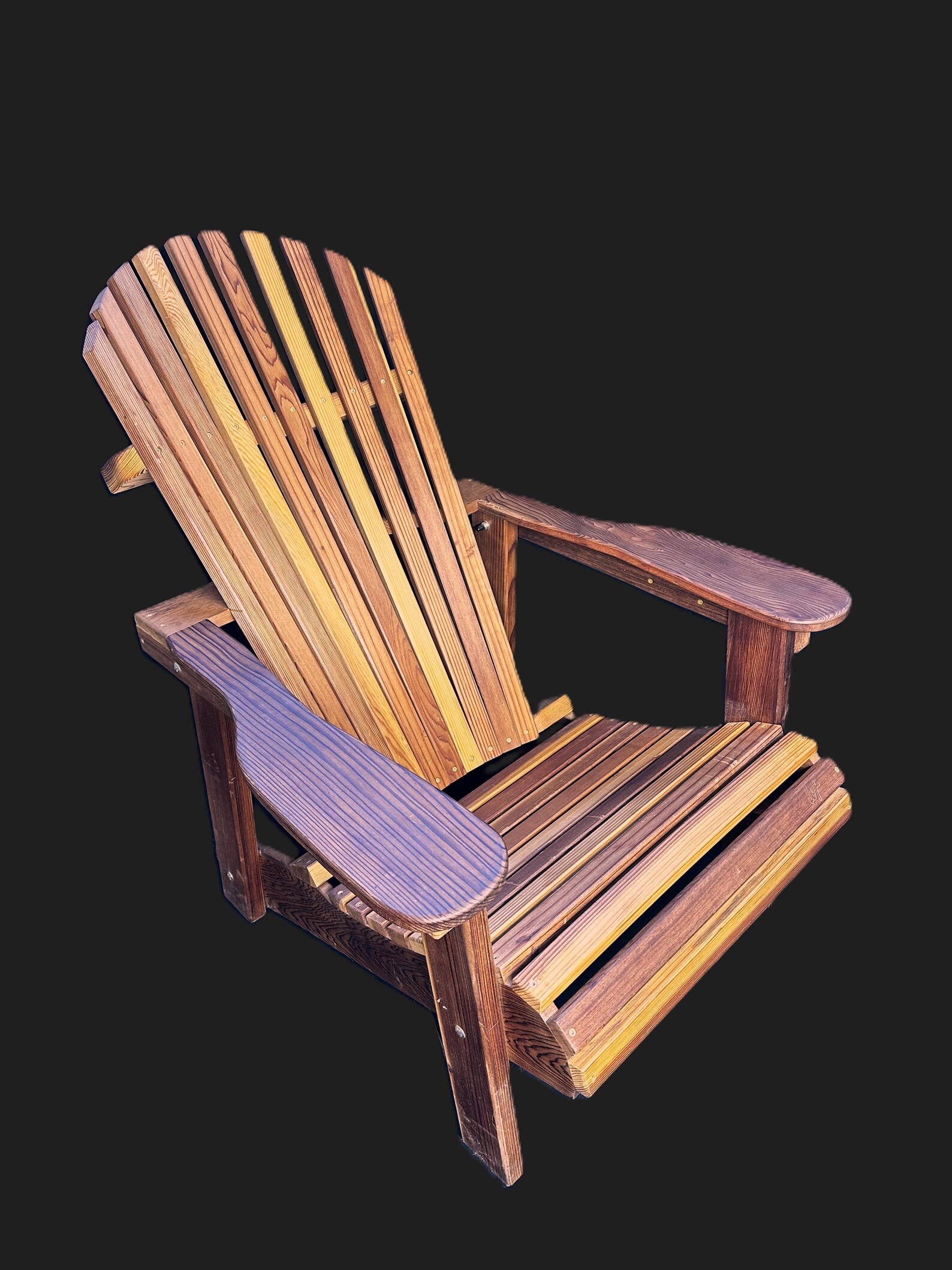 Handcrafted Redwood Adirondack Chair – Indoor/outdoor Comfort - Etsy