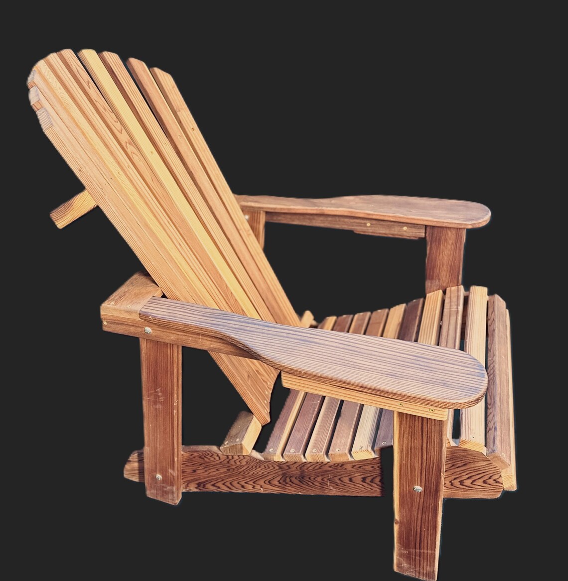 Handcrafted Redwood Adirondack Chair – Indoor/outdoor Comfort - Etsy