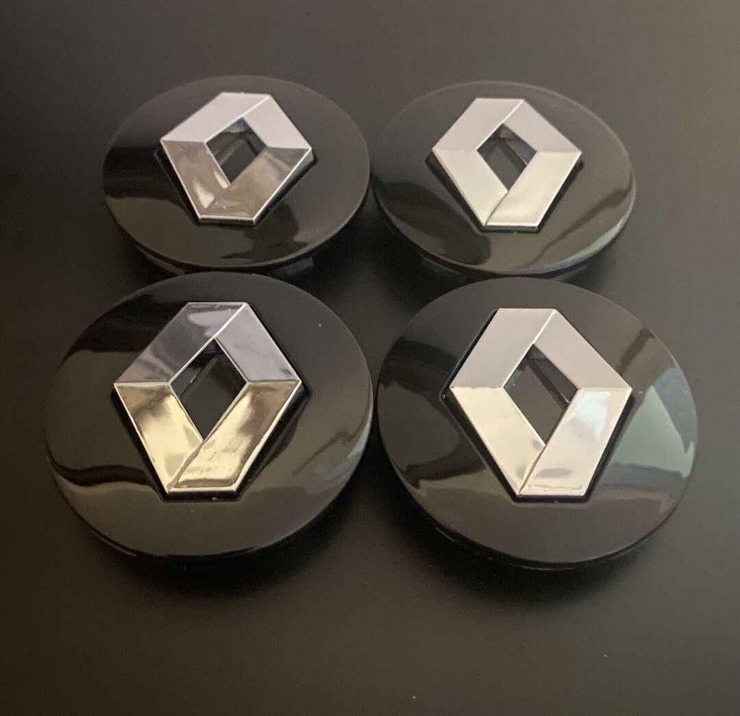 4 X Car Wheel Center Hub Caps for Renaults Twingo Clio Captur Megane 2 ...