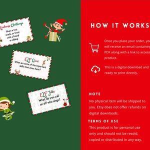 25 Printable Elf Games Perfect for the Holidays, Elf Jokes, Elf ...