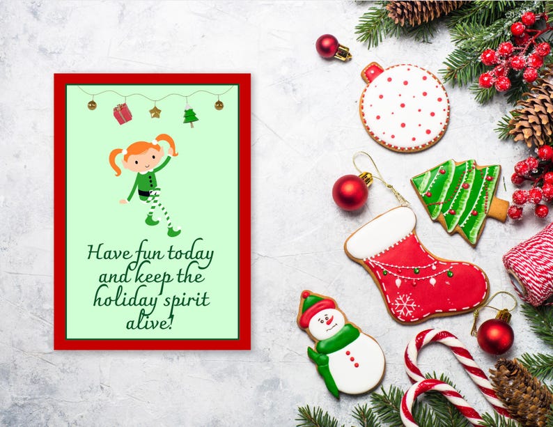 Printable Christmas Elf Lunchbox Notes for Kids | Fun Notes From Elf ...