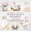 Mother Goose - Nursery Rhymes - Clipart and Digital paper set - Digital ...