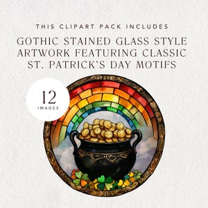 St. Patricks Day Watercolor Clipart, Png Pack With Shamrock and Four ...