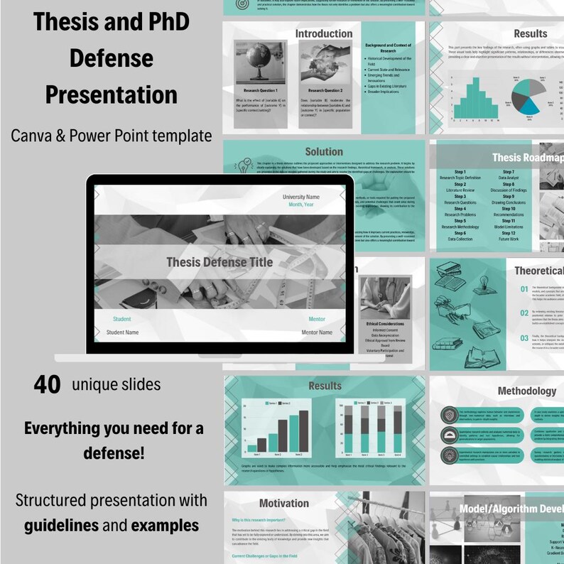Minimalistic Presentation Template / Thesis Defense / Phd Defense ...