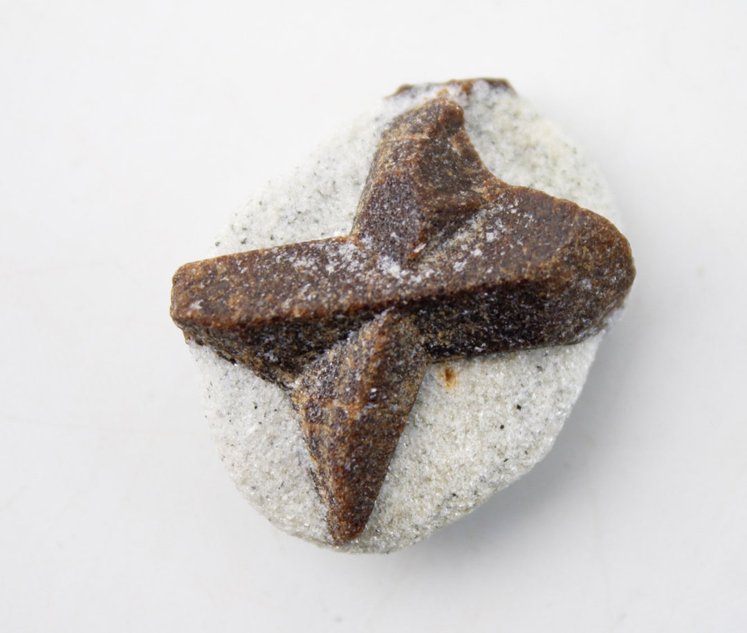 Staurolite Twin X Shape - Etsy