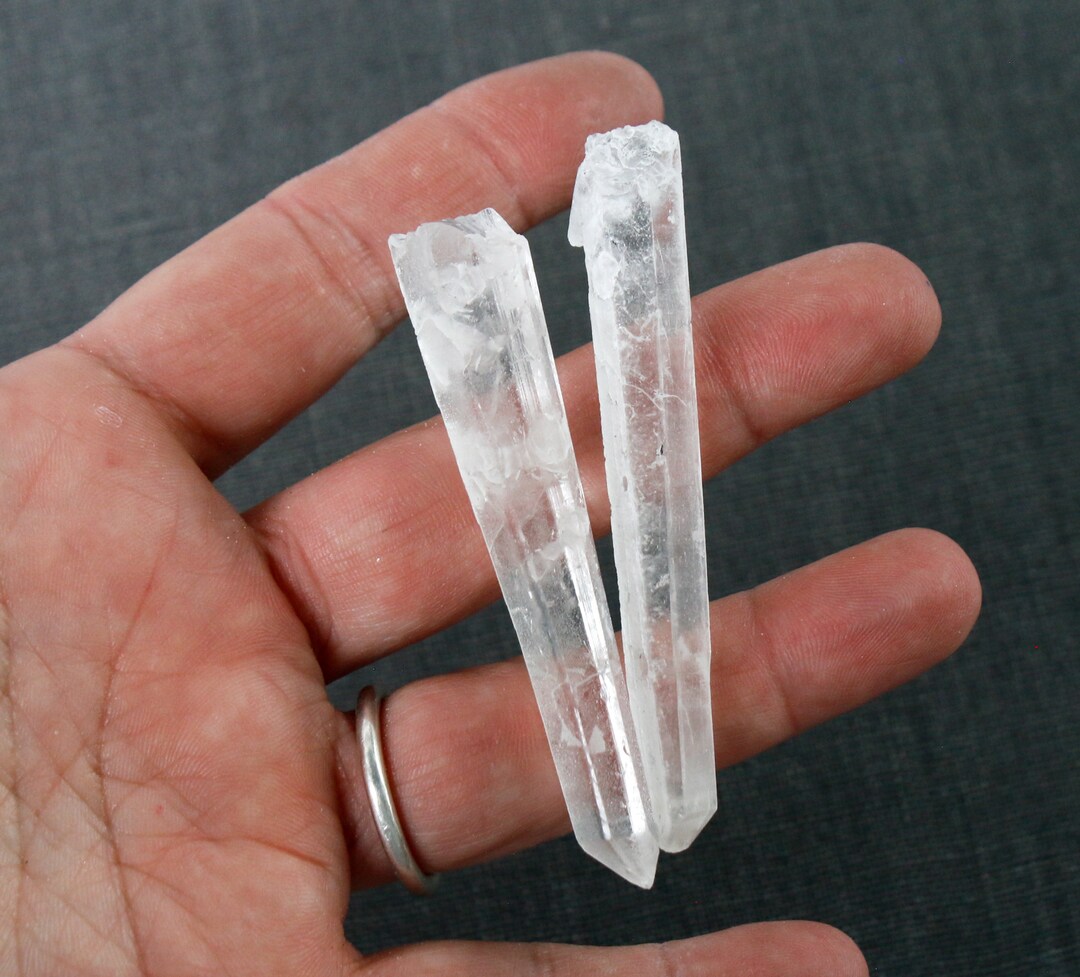 Pair of Singing Quartz Crystals - Inner Mongolia - Etsy