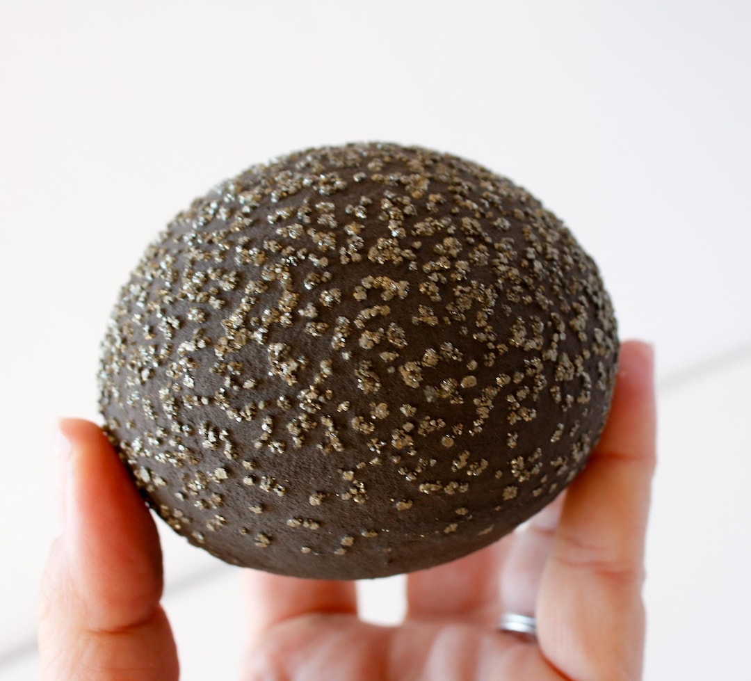Pyrite Concretion Pyrite Coated Concretion Pyrite Sphere - Etsy