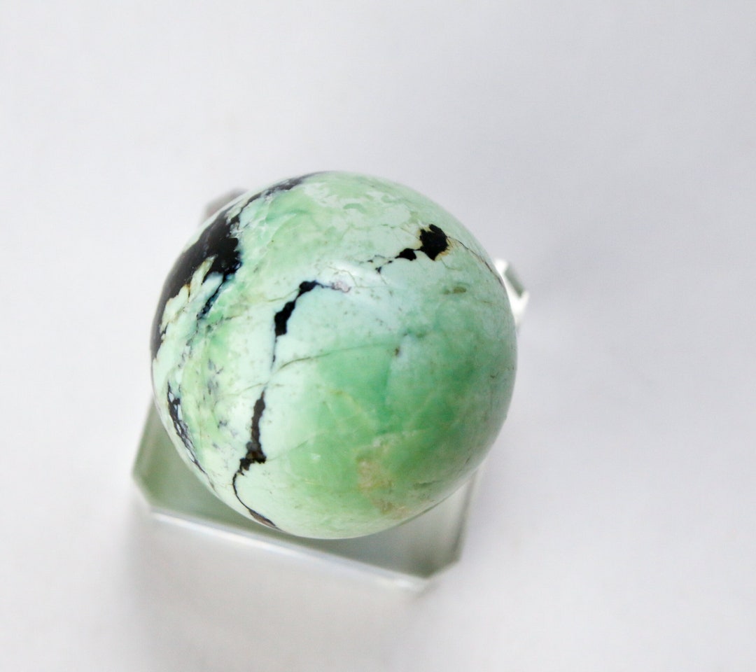 Variscite Polished Stone Sphere - Etsy