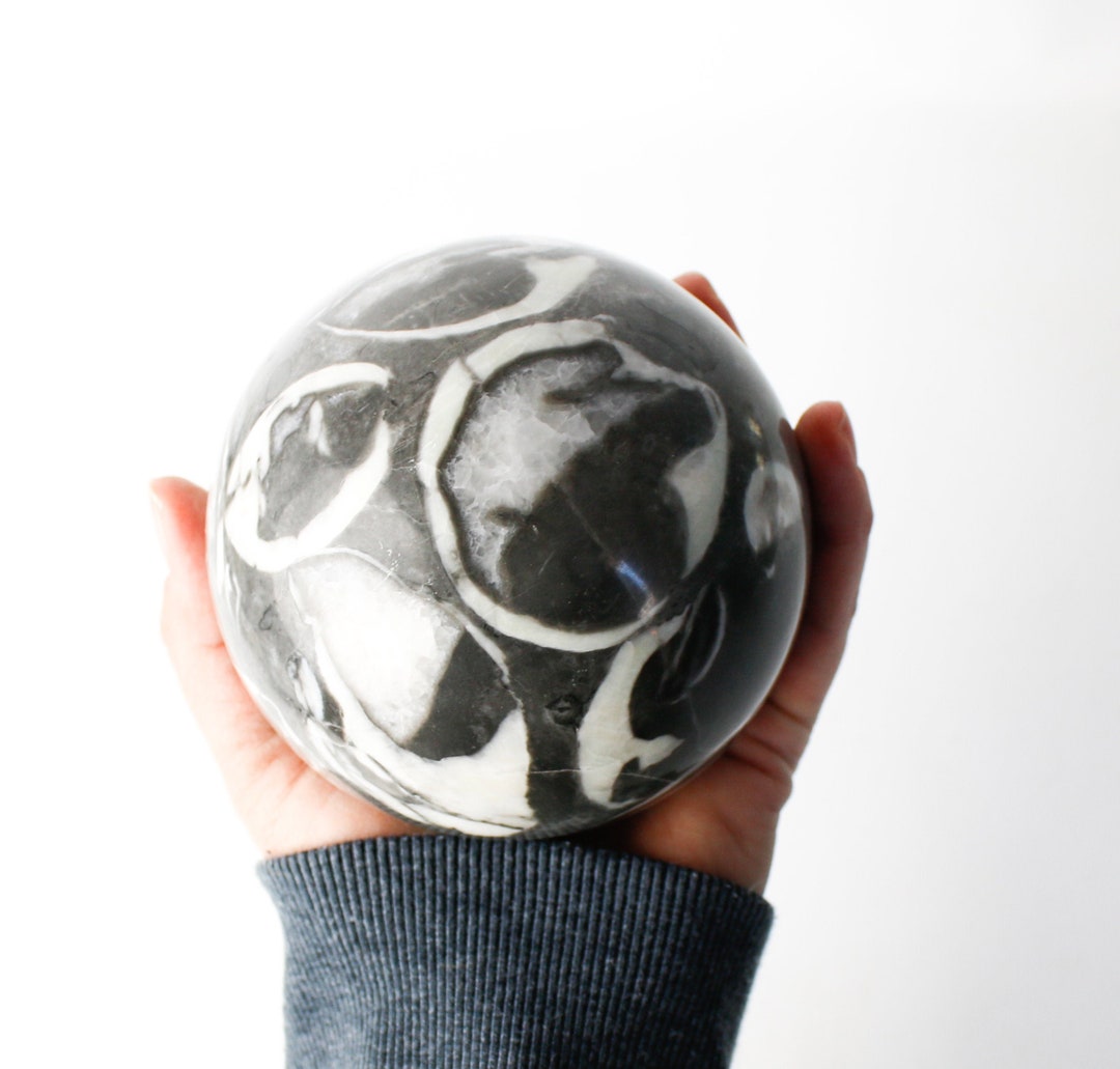 Shell Jasper Stone Sphere - Large Sphere - Thousand Eye Jasper - Etsy