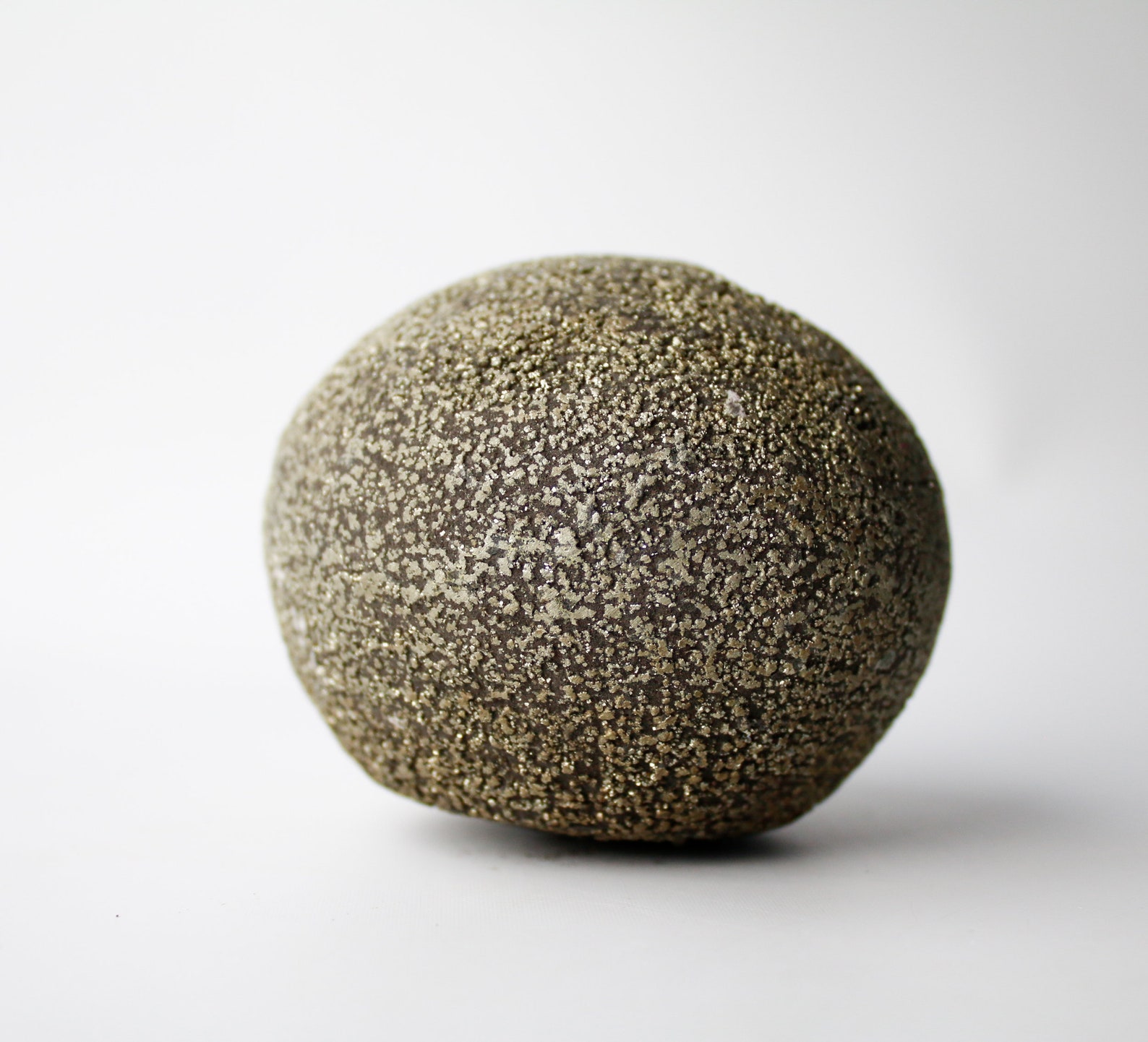 Pyrite Concretion - Pyrite Coated Concretion - Pyrite Sphere - Etsy