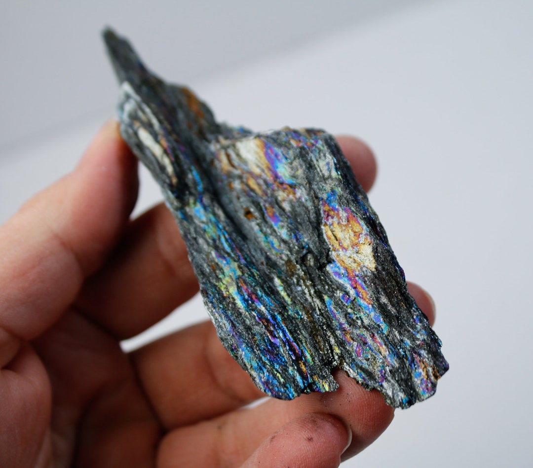 Rainbow Iridescent Hematite Natural Mineral Specimen From Brazil - Etsy