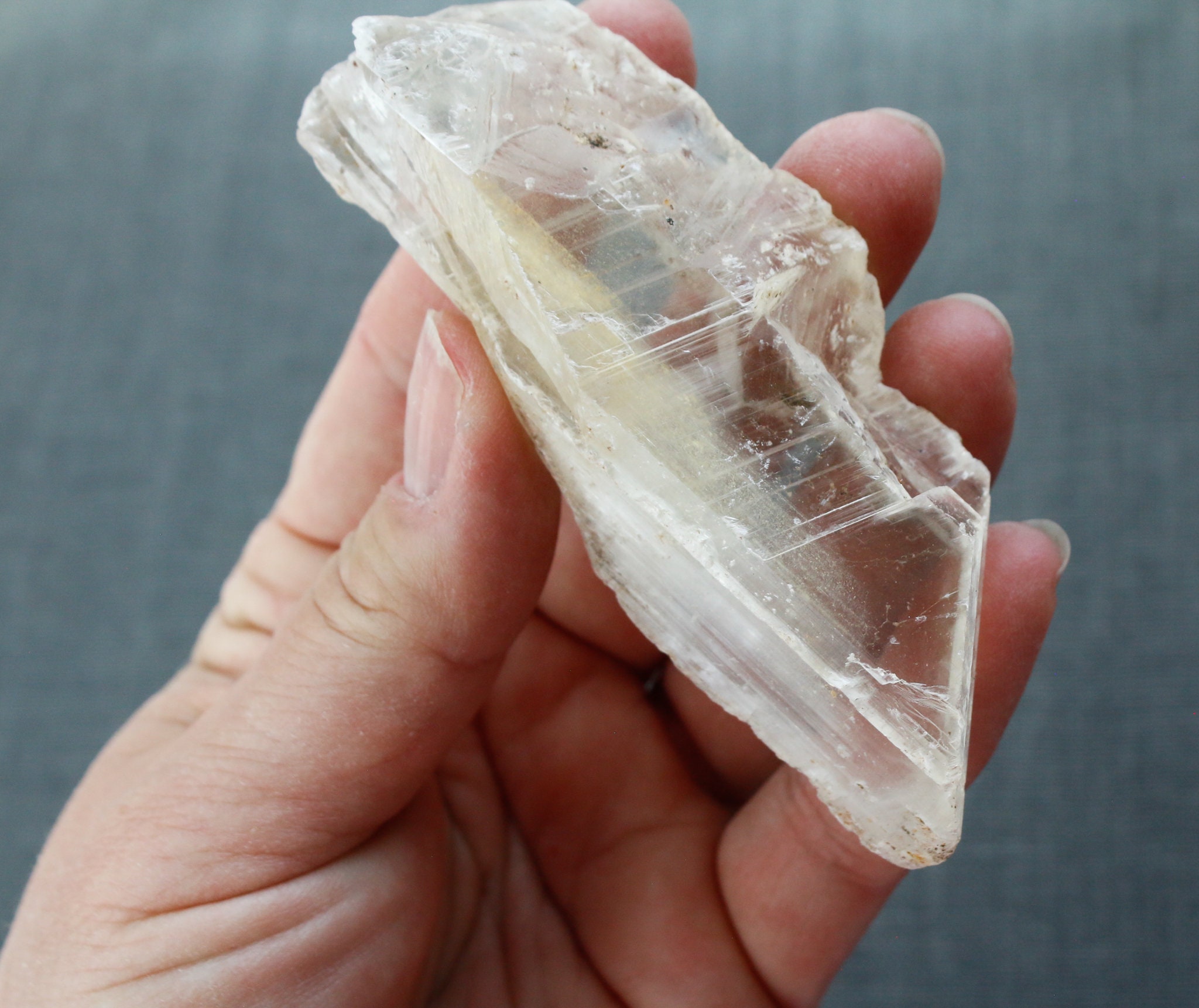 Mexican Phantom Selenite Set of Two - Etsy