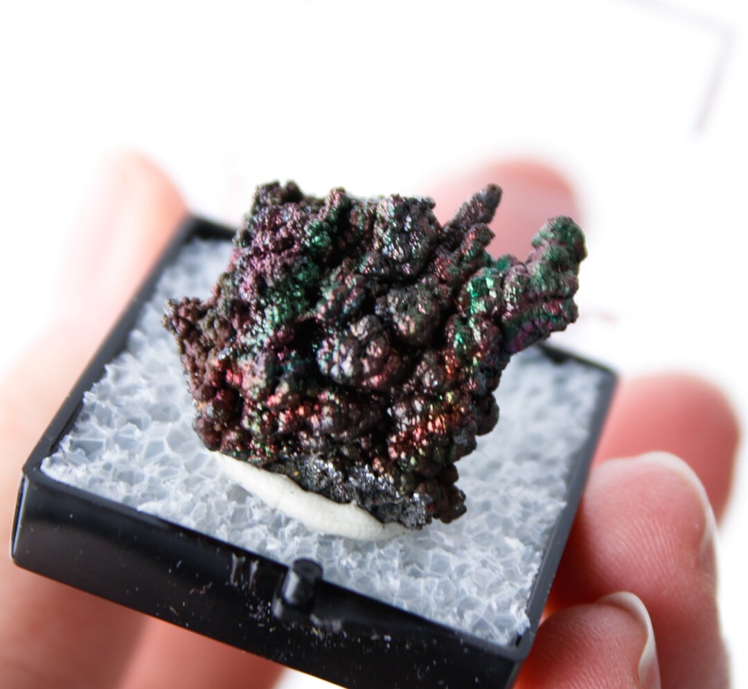 Rainbow Turgite - Graves Mountain - Iridescent Hematite Goethite - Etsy