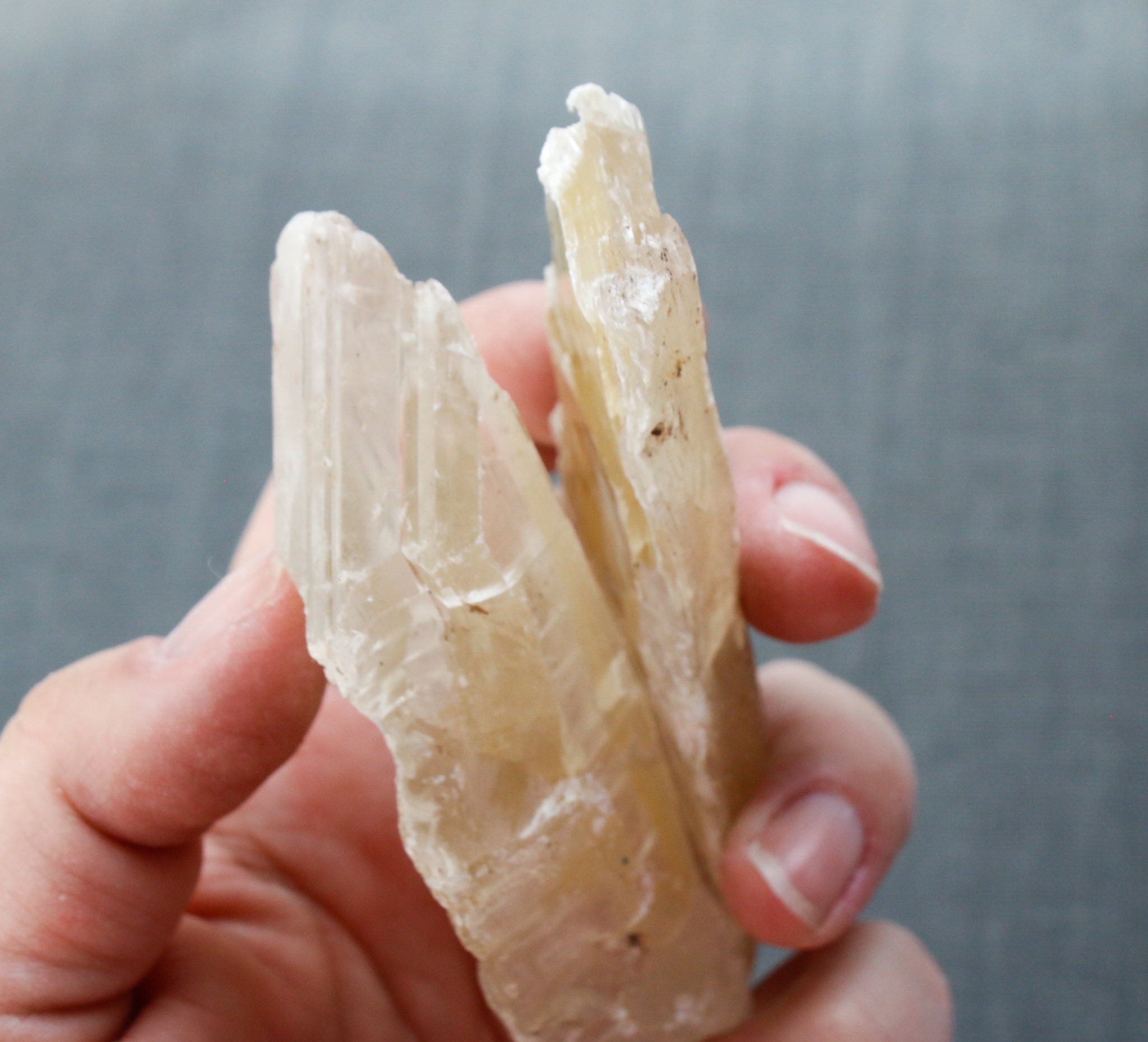 Mexican Phantom Selenite Set of Two - Etsy