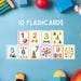 Printable Kids Counting Flashcards Educational Number Cards for ...