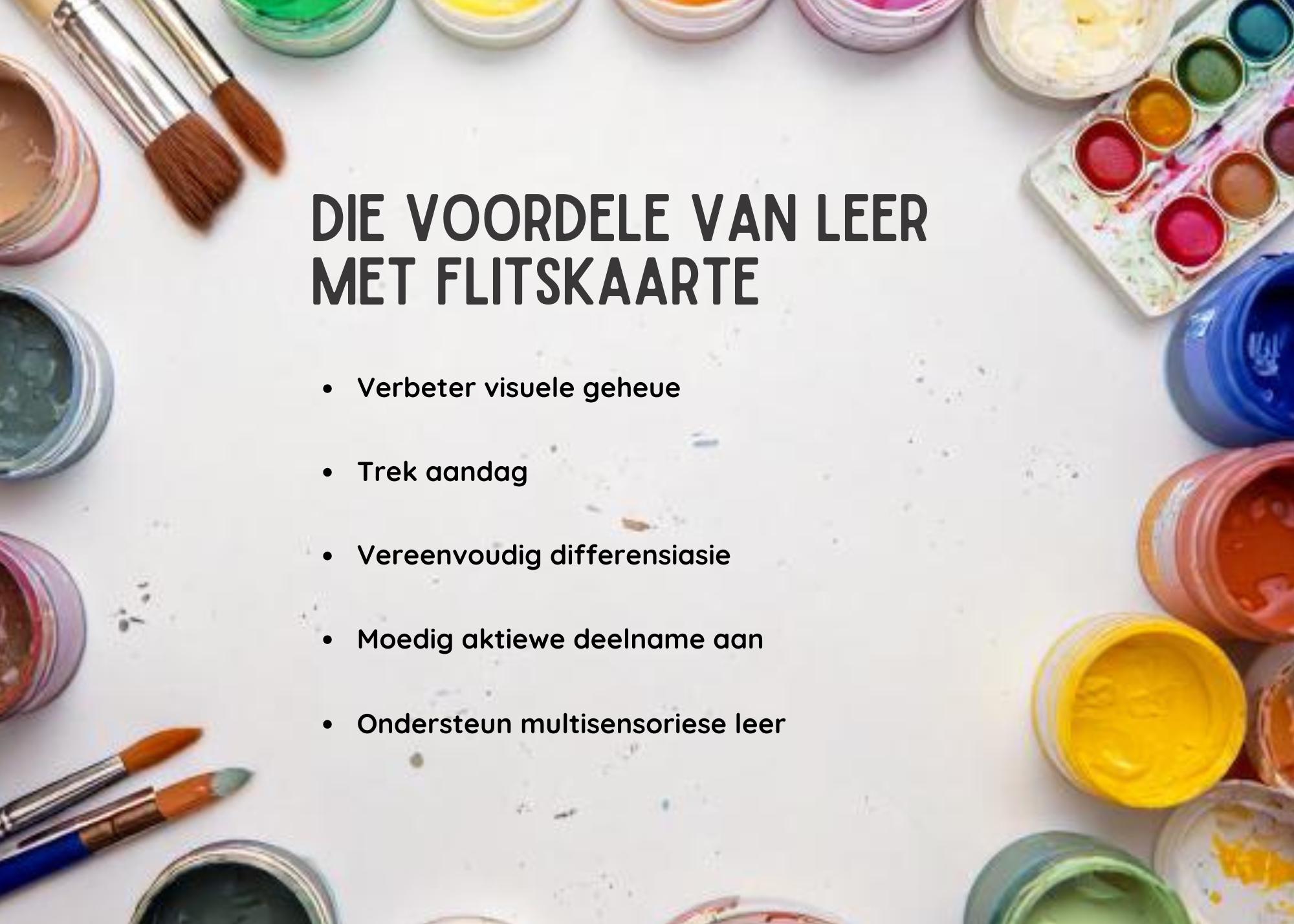 Kleur Flitskaarte Vir Kinders Opvoedkundige Drukbare Kaart Stel Leer ...
