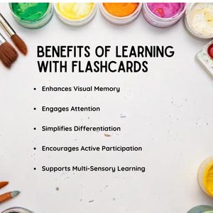 Color Flashcards for Kids Fun Educational Printable Set Learn Colors ...