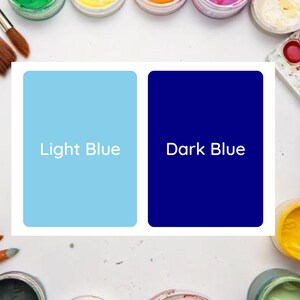 Color Flashcards for Kids Fun Educational Printable Set Learn Colors ...