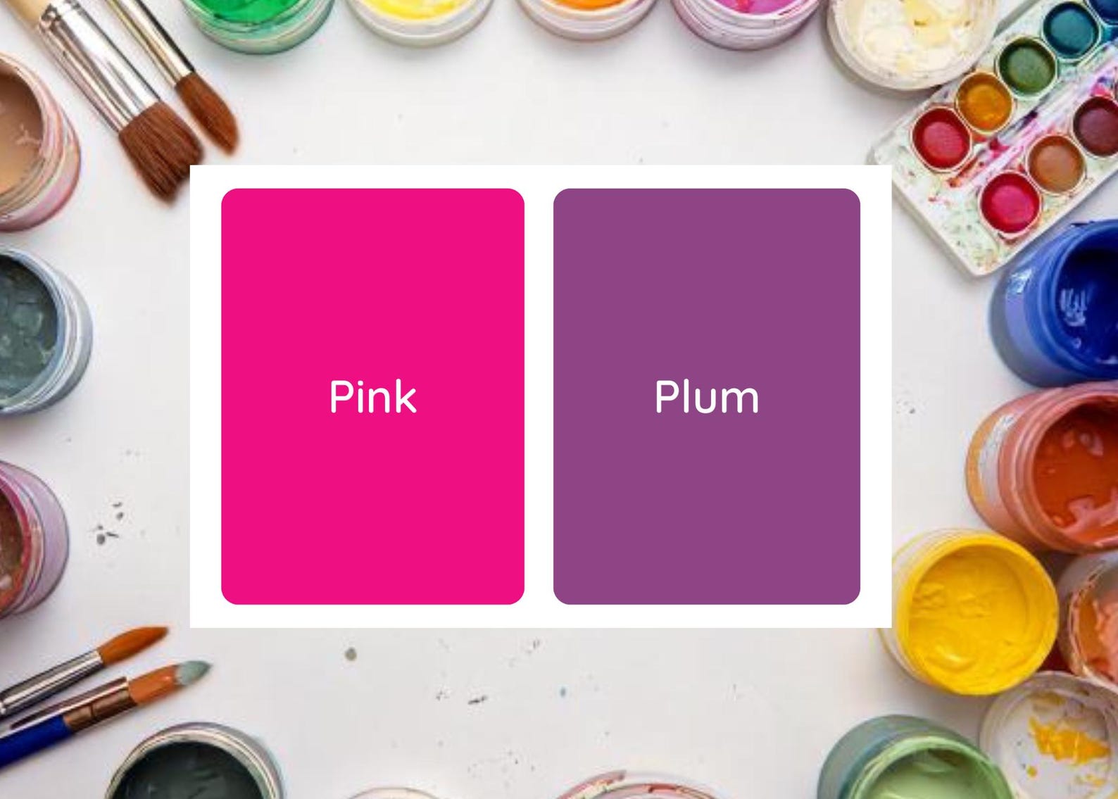 Color Flashcards for Kids Fun Educational Printable Set Learn Colors ...