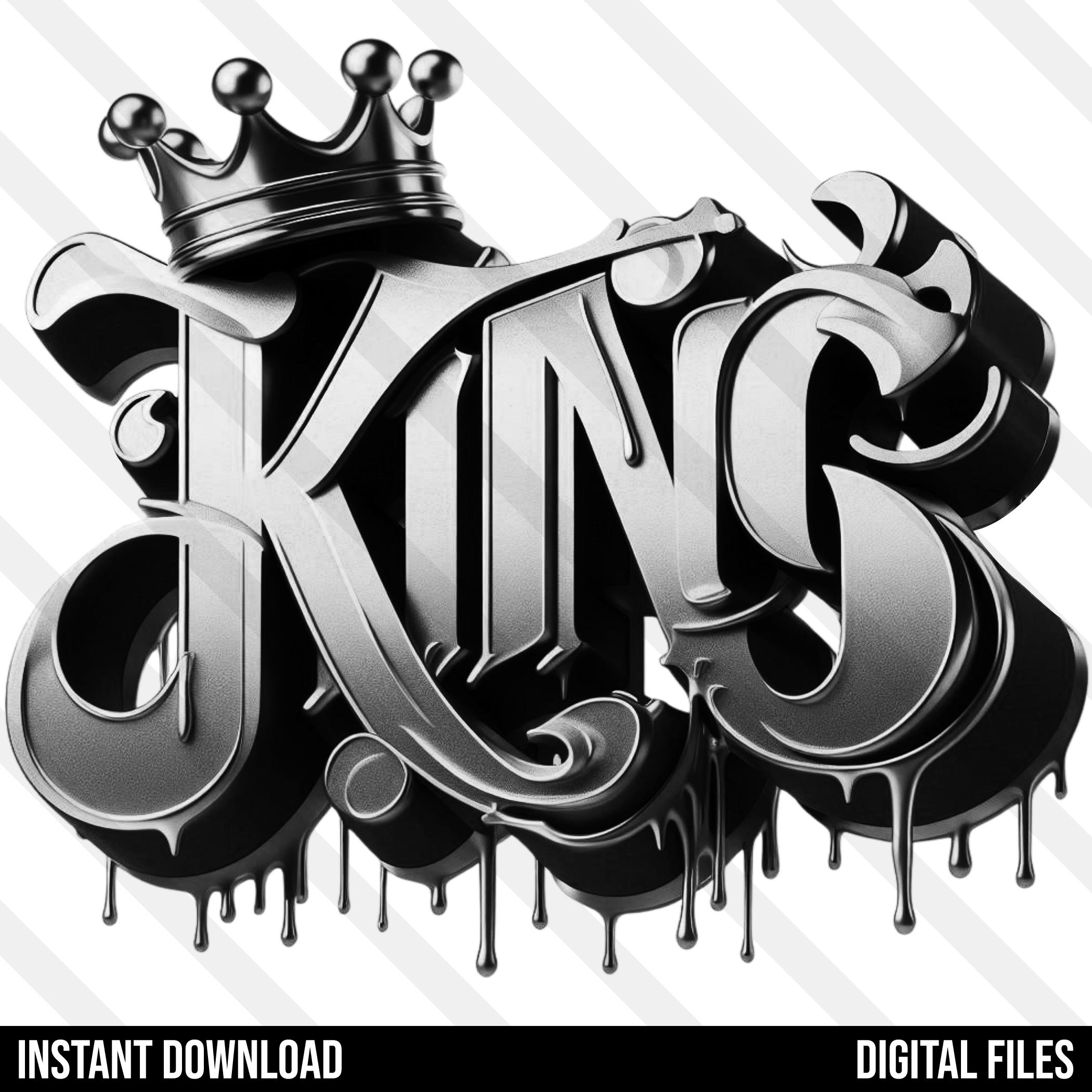 King Crown Drip PNG JPG T-shirt Rap Hip Hop Poster They Not Like Us ...