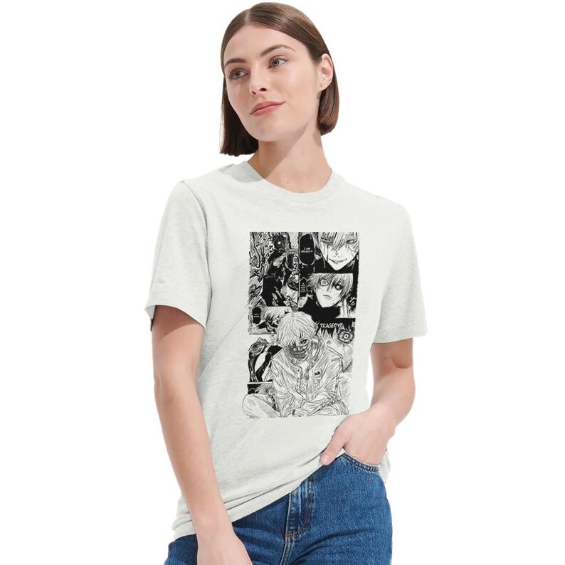 Ken Kaneki by Tokyo Ghoul Unisex Comfortable Fit T-shirt SOL'S Tuner ...