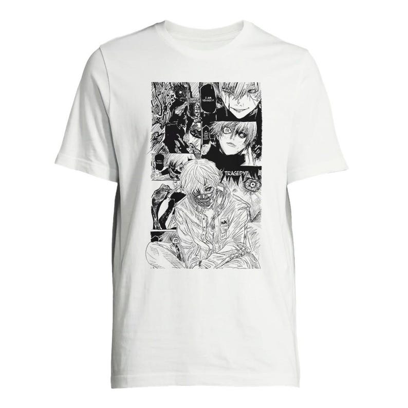 Ken Kaneki by Tokyo Ghoul Unisex Comfortable Fit T-shirt SOL'S Tuner ...