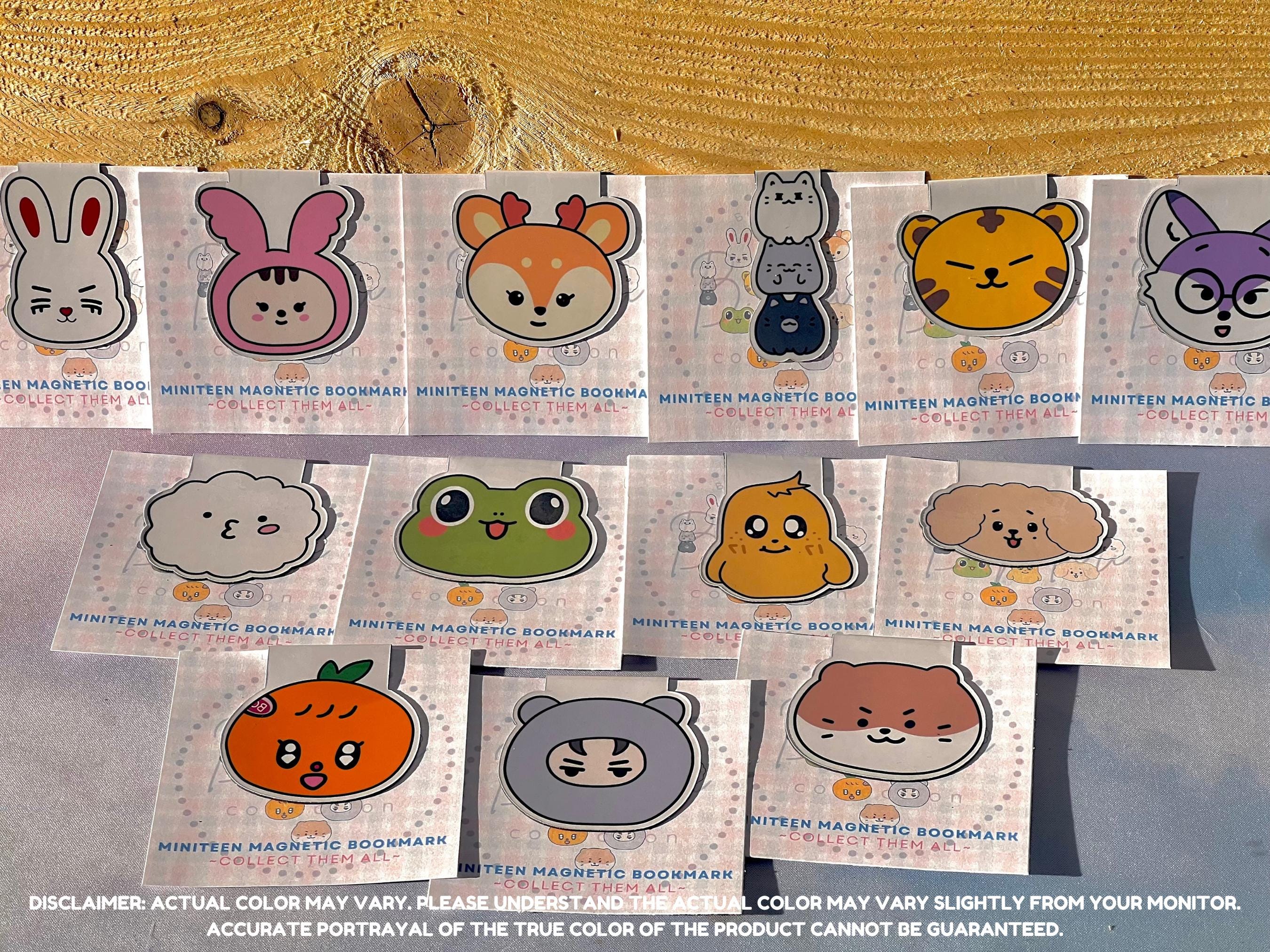 SEVENTEEN Miniteen Magnetic Bookmark | Kpop | Carat Gift | Handmade ...
