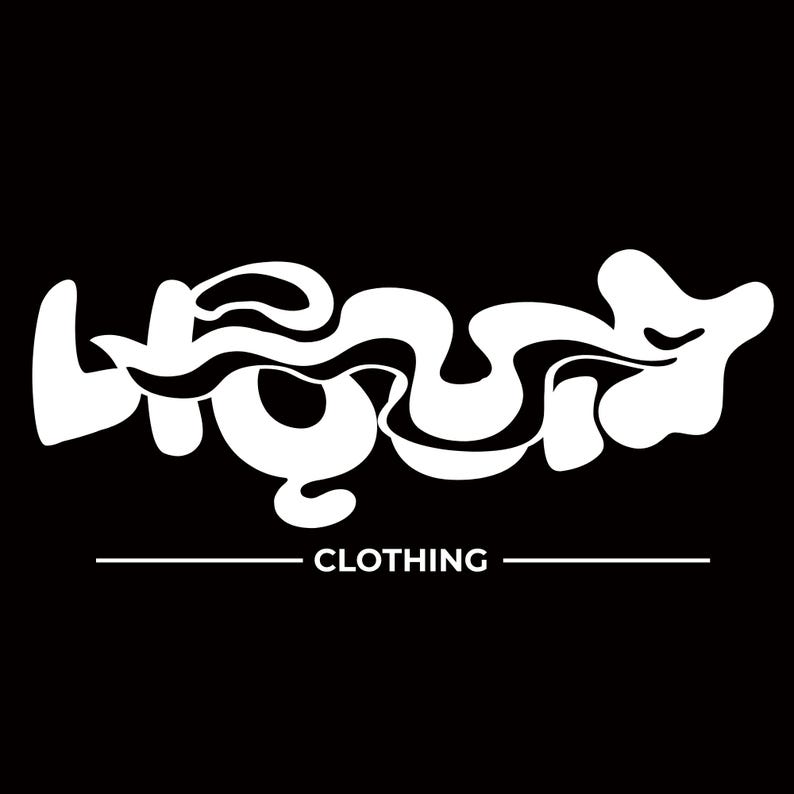 Custom Clothing Brand Logo – Modern Streetwear Typography Logo Design ...