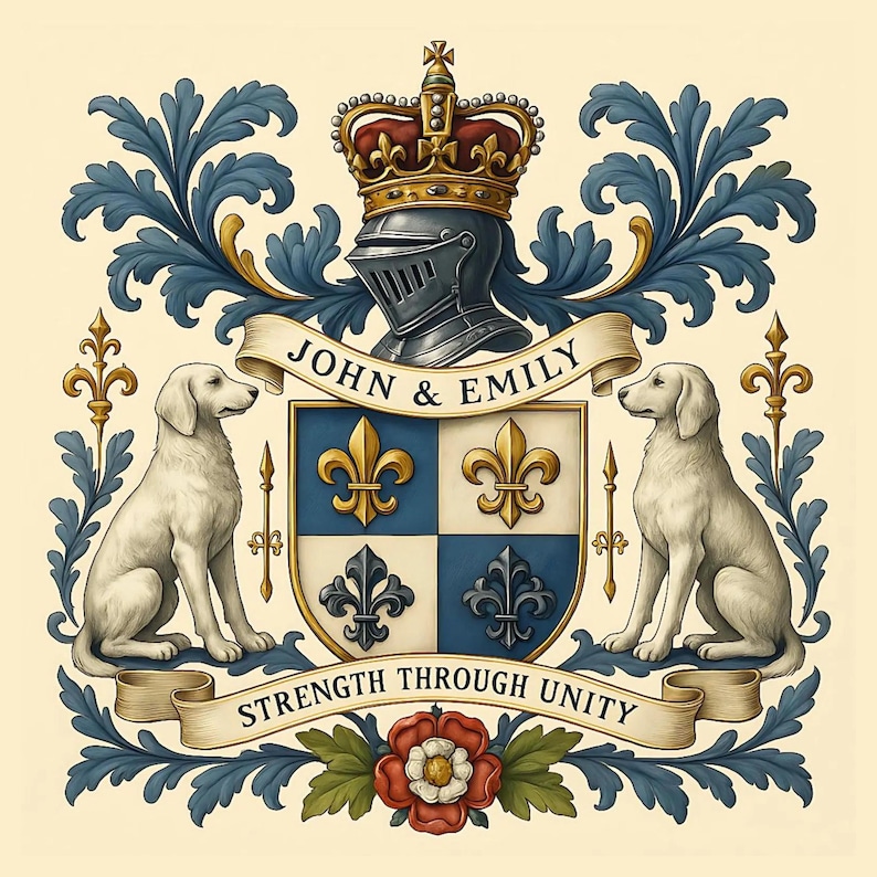 Create a Custom Family Crest Design | Personalized Coat of Arms ...