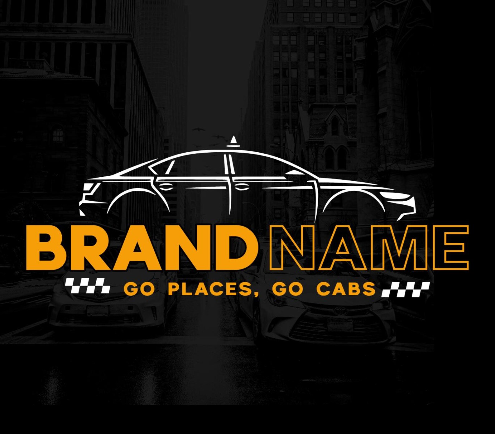 Custom Taxi Logo Design – Ride Share Branding – Professional Car ...