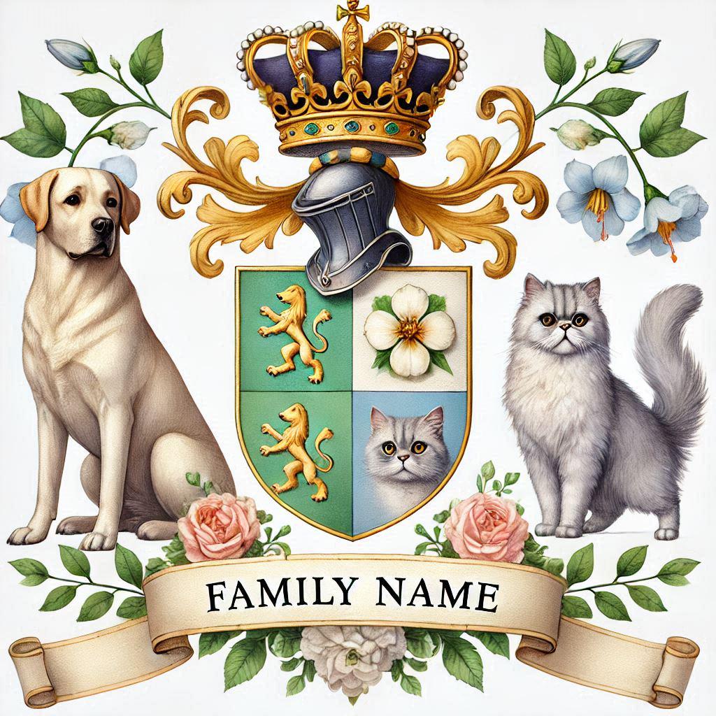 Craft Your Family Legacy: Custom Heritage Crests and Unique Family ...