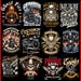 200+ Motorcycle Biker Streetwear PNG Design Bundle | T-shirt Graphics ...