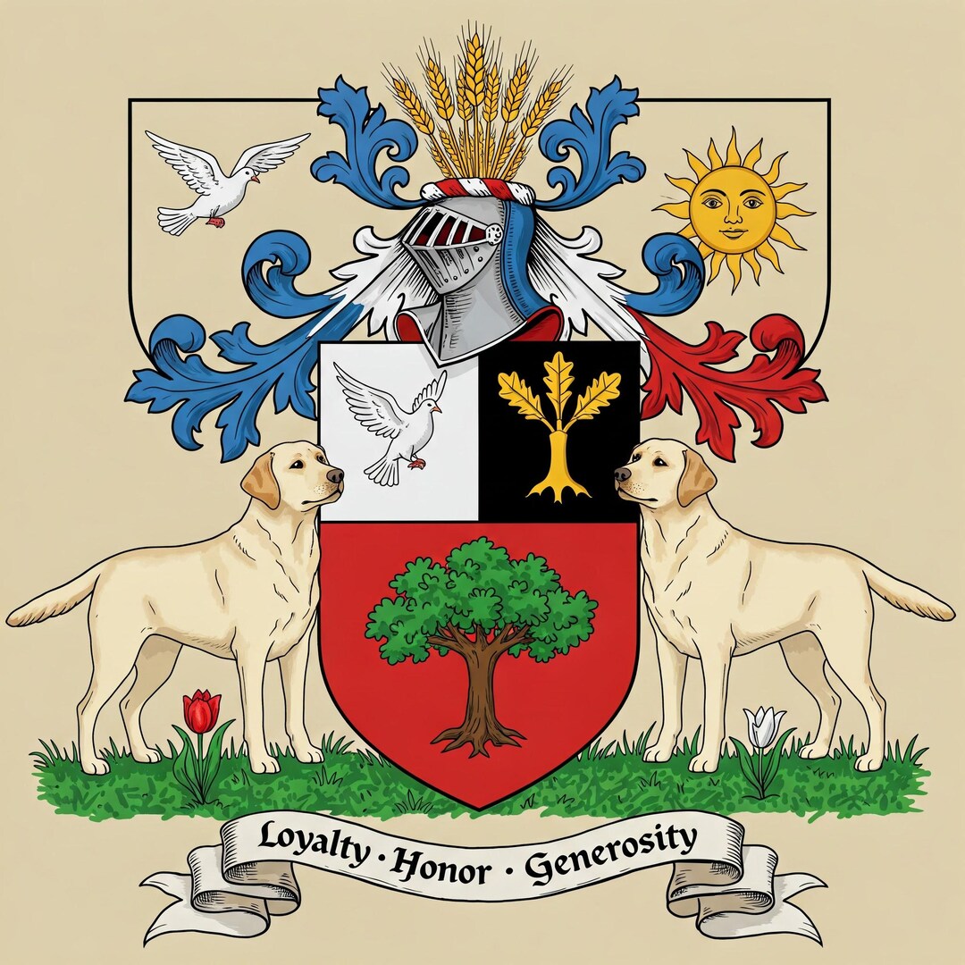 Craft Your Family Legacy: Custom Heritage Crests and Unique Family ...