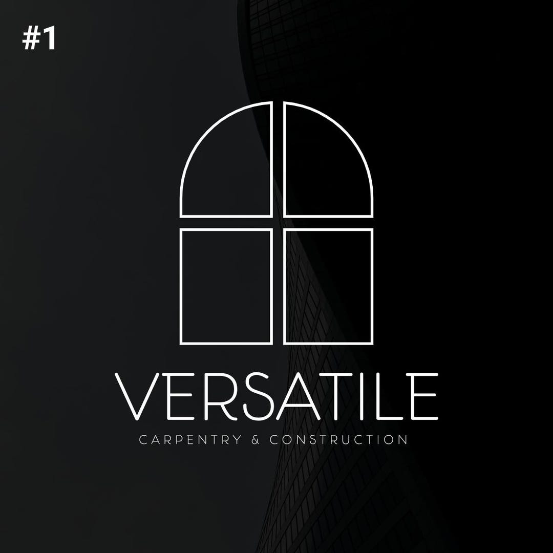 CONSTRUCTION MINIMAL LOGO Design, Custom Construction Logo Design ...