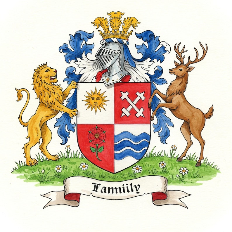 Craft Your Family Legacy: Custom Heritage Crests and Unique Family ...