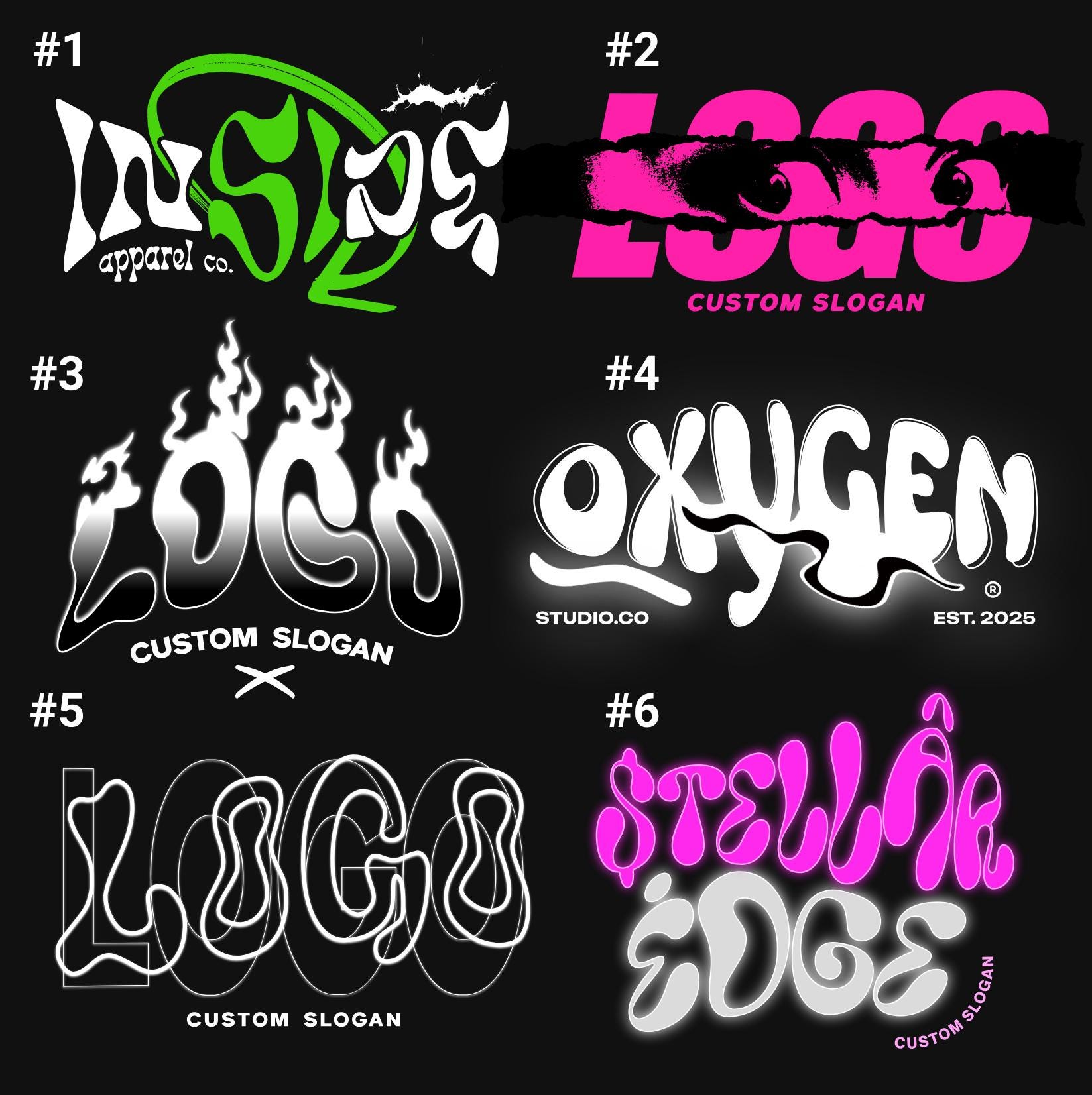 Custom Clothing & Apparel Logo Design | Unique Vector Logos to Elevate ...