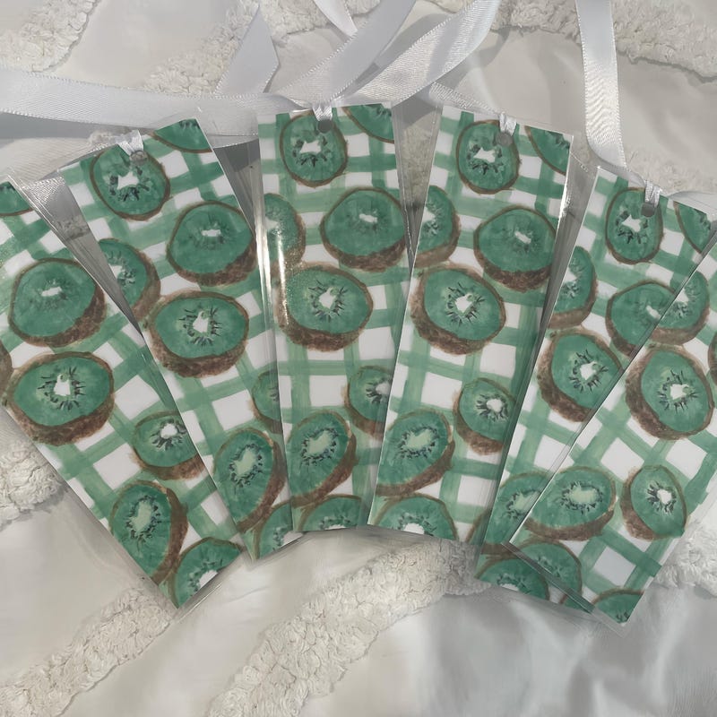 Kiwi Bookmark - Etsy