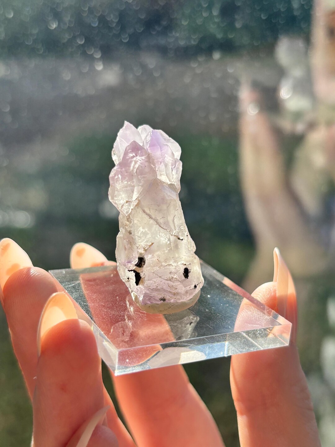 RARE SKELETAL AMETHYST Specimen From Madagascar 11g - Etsy