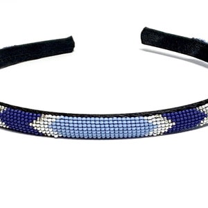 Native Made Authentic Native American Beaded Headband Navajo-beaded ...