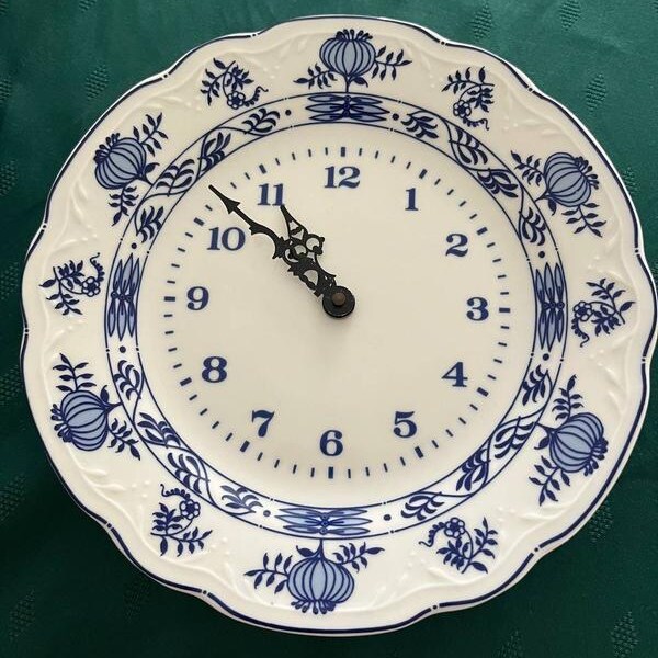 China Plate Clock - Etsy